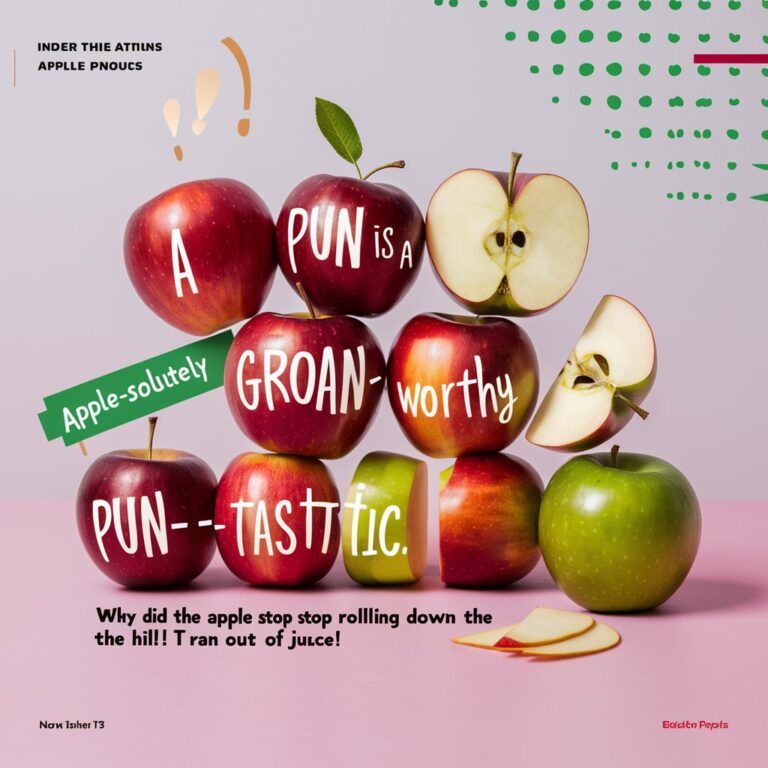 180+ Apple Puns and Jokes: A Deliciously Funny Collection