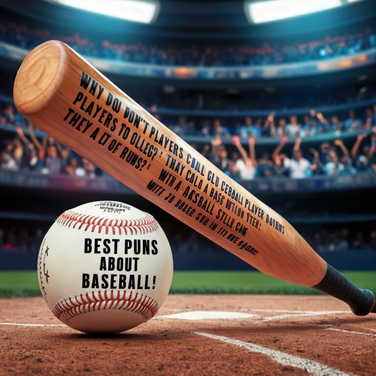 160+ Funny Baseball Puns, Jokes And One-Liners