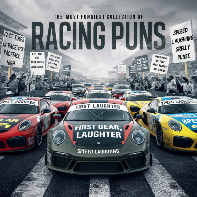 120+ Funny Racing Puns And One-Liners