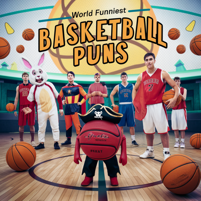 180+ Funny Basketball Puns, Jokes, and One-Liners