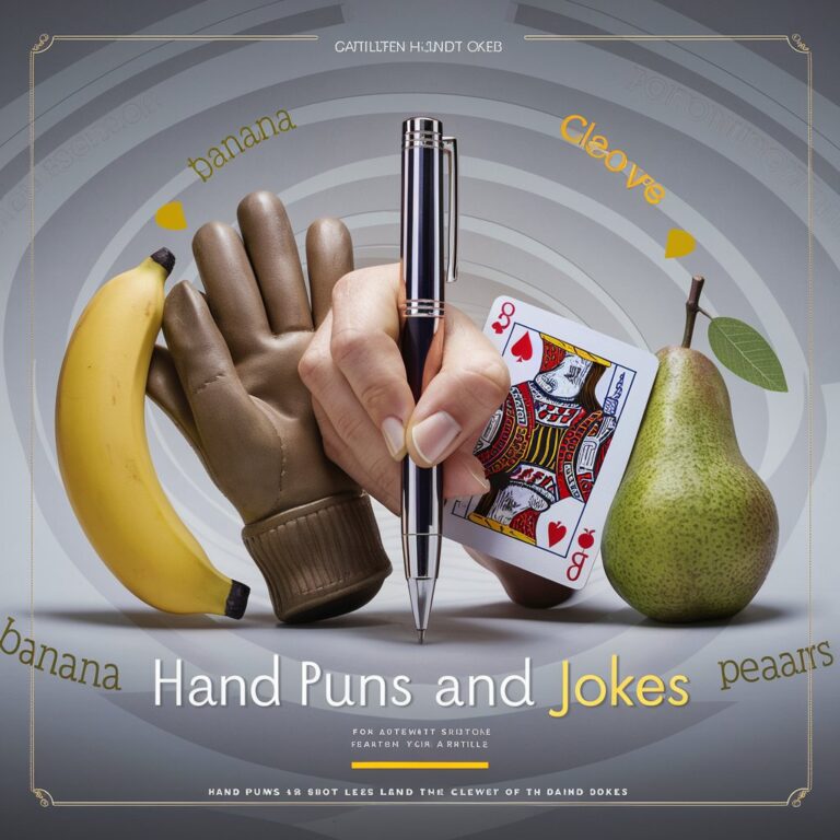 170+ Funny Hand Puns And Jokes: High-Five Humor