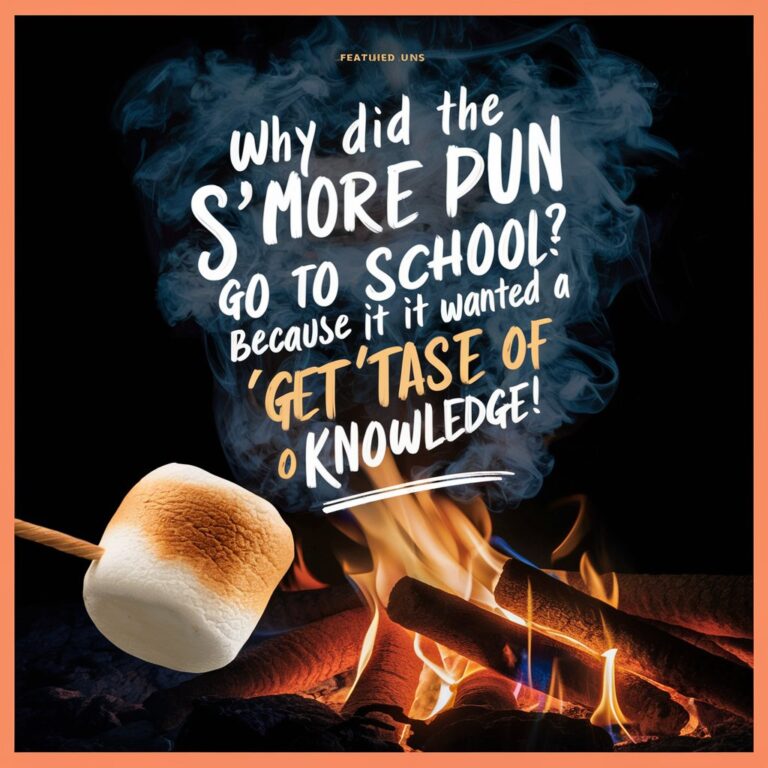 170+ Funny S’more Puns And Jokes: S’morelicious Humor