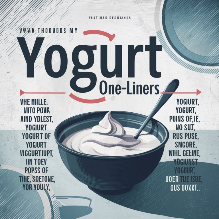 125+ Funny Yogurt Puns and Jokes: Creamy Comedy
